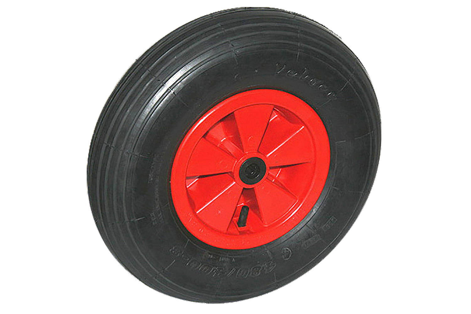 Gelagerd wiel met massieve PU-bandage - Serie H 4.00-8 (Ø405mm) - 1 ...