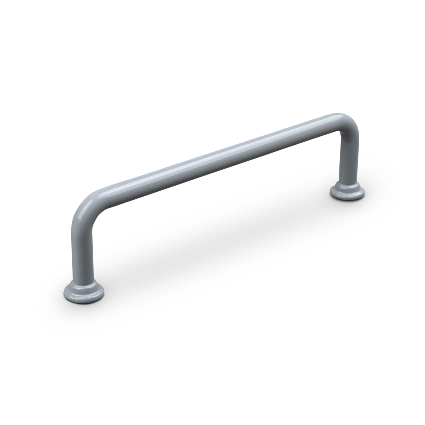 Metalen handgreep - Venosa - zilver grijs | 128 mm | A322305